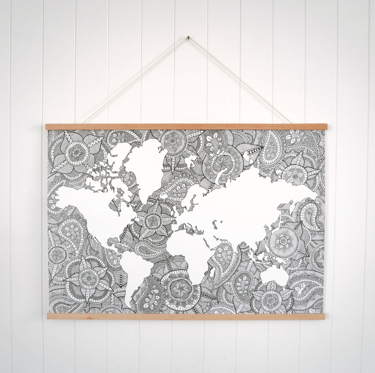 MAP + HANGER – Em Carey