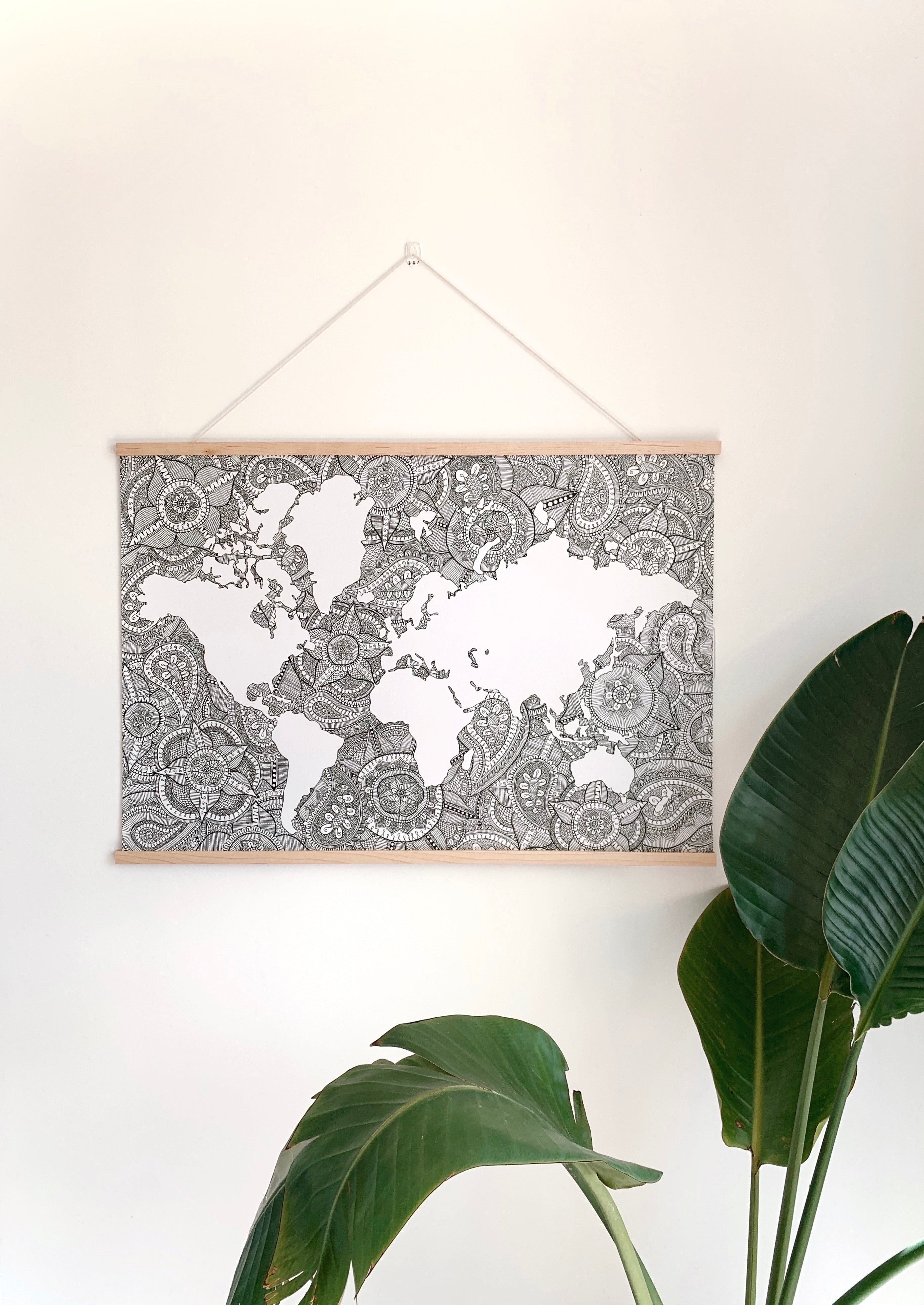 MAP + HANGER – Em Carey